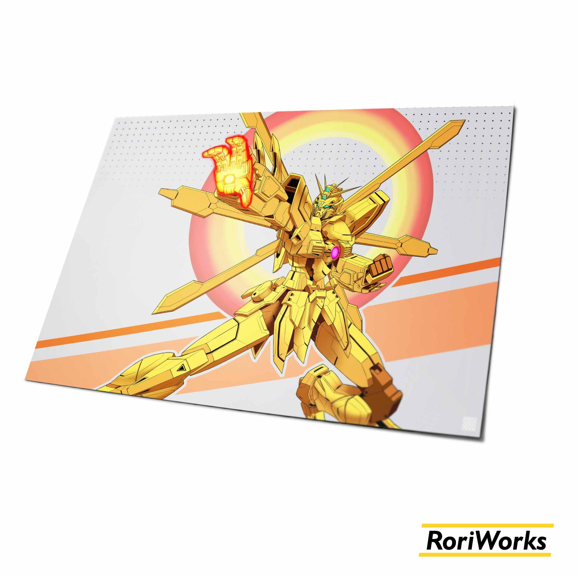 Poster - God Gundam (Hyper Mode) – RoriWorks