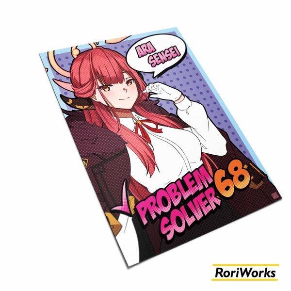 Poster - Aru Rikuhachima (Retro Pop Art) – RoriWorks