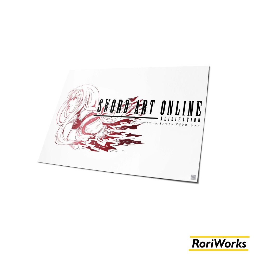 Poster - Alice Zuberg – RoriWorks