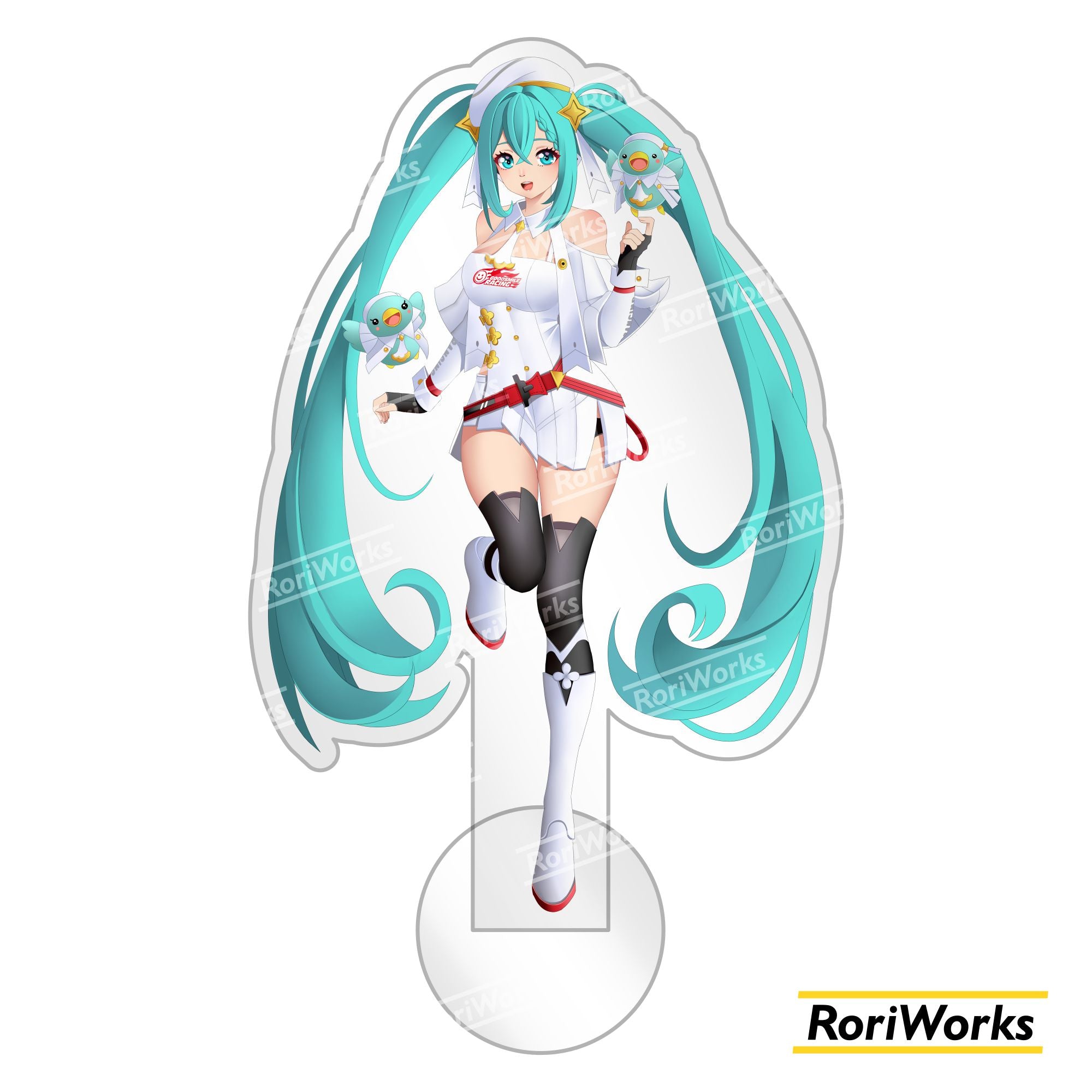 Standee - Racing Miku 2023 – RoriWorks